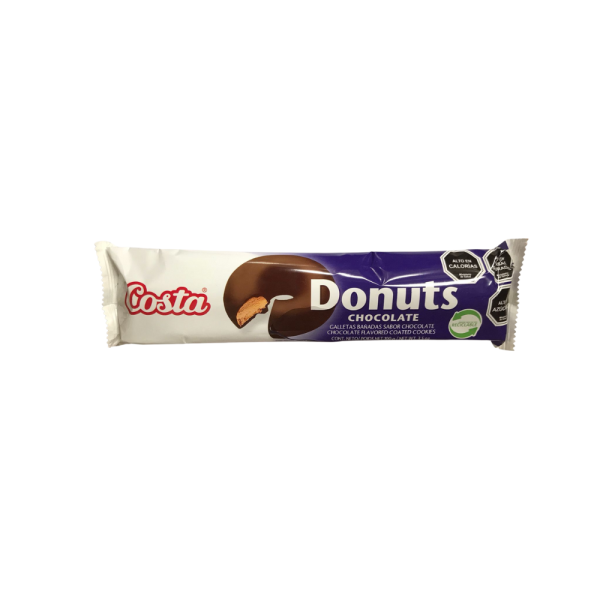 Galleta Donuts Chocolate Costa 100 grs – COMERCIAL SAN ANDRES